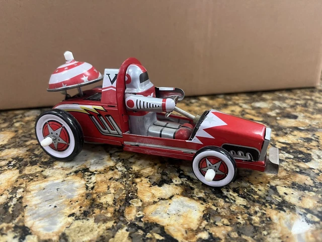 ROBOT VOITURE DE course jouet étain rouge MS269 Dragster EUR 9,21 ...