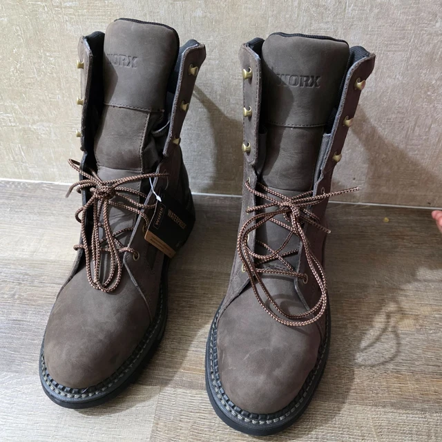 WORX BY RED Wing Men’s Waterproof Work Boots STK 5813 Size 10.5M £106. ...