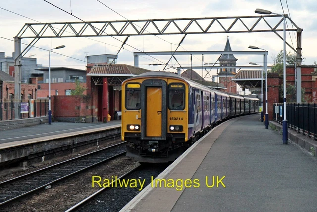 RAILWAY PHOTO CLASS 150 DMU Northern Rail Class 150 150214 Deansgate ...