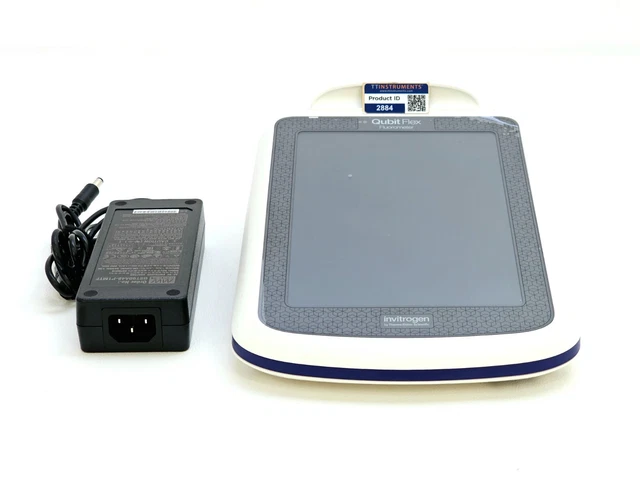 THERMO INVITROGEN QUBIT Flex Fluorometer DNA RNA Protein Concent Q33326 ...