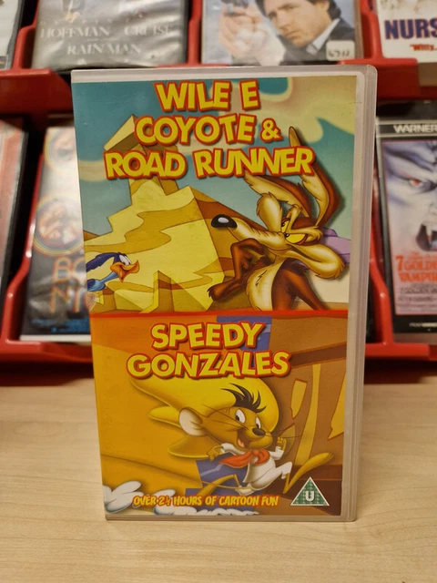 WILE E COYOTE & Road Runner / Speedy Gonzales VHS £12.00 - PicClick UK