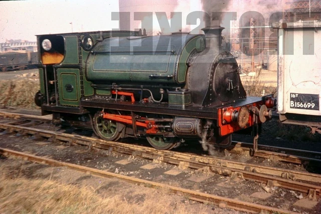 35MM SLIDE INDUSTRIAL Steam Loco Hull Gasworks 1964 Original £12.50 ...