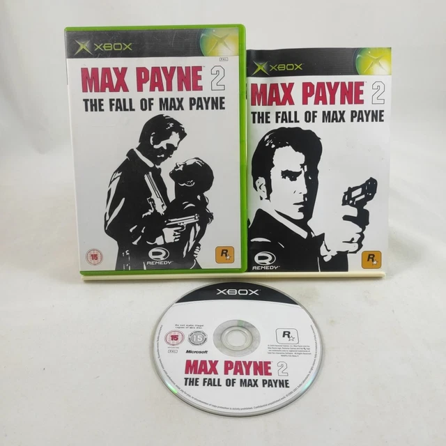 MAX PAYNE 2 THE FALL OF MAX PAYNE Xbox Original game includes manual £ ...