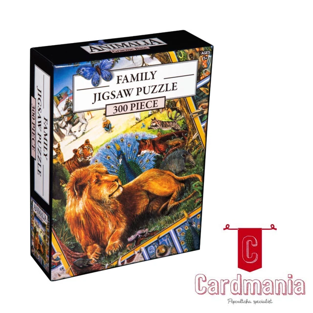 ANIMALIA - BOOK Cover Family Jigsaw Puzzle (300 Piece) | New & Sealed ...