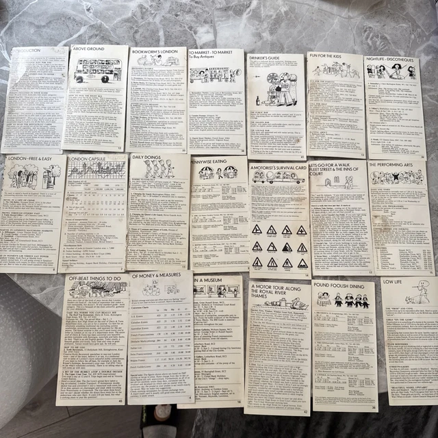 INSIDERS LONDON TRANSPORT Map & Travel Guide bundle x35 issues1972 £26. ...