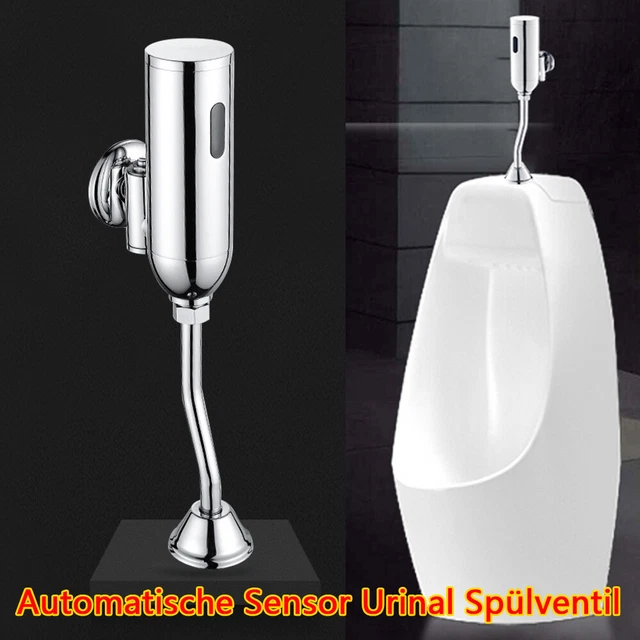 AUTOMATIC SENSOR URINAL Faucet Urinal Washer Infrared Toilet 1/2 ...
