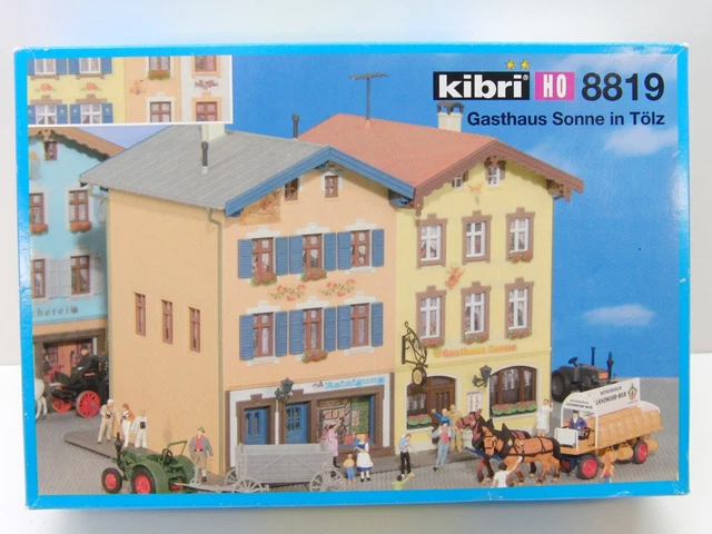 KIBRI H0 8819 Bausatz Gasthaus Sonne in Tölz, ungebaut, NEU in OVP ...