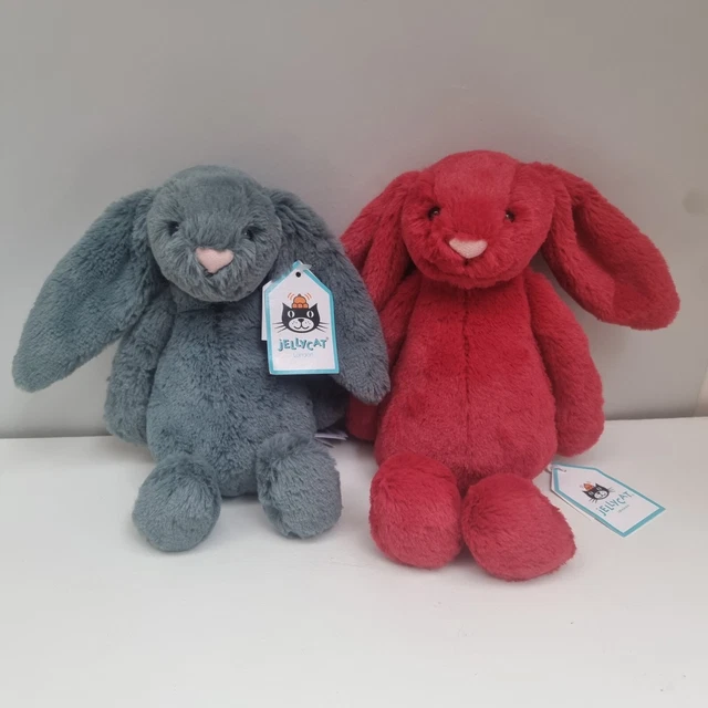 JELLYCAT BUNNY FOREST and Cranberry Bunny soft toy new BNWT * FAST ...