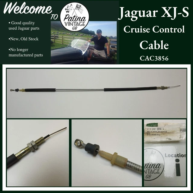 JAGUAR XJS CRUISE Control Cable Cac 3856 £25.00 - PicClick UK