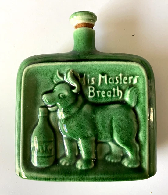 ANTIQUE CERAMIC WHISKY/ALCOHOL Flask 1920s £52.67 - PicClick UK