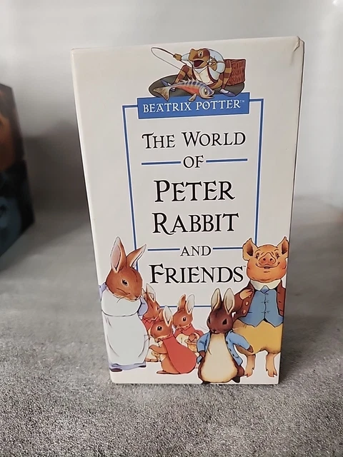 BEATRIX POTTER: THE World of Peter Rabbit and Friends, 3 VHS Boxset ...