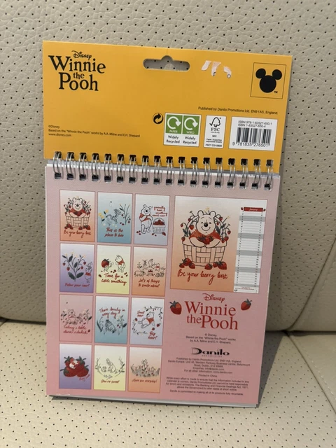 2026 CALENDAR 2026 Diary Disney Winnie the Pooh Eeyore Piglet Frozen ...
