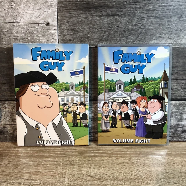 FAMILY GUY, VOLUME Eight DVD Comedy TV Series Animated Peter Griffin $8 ...