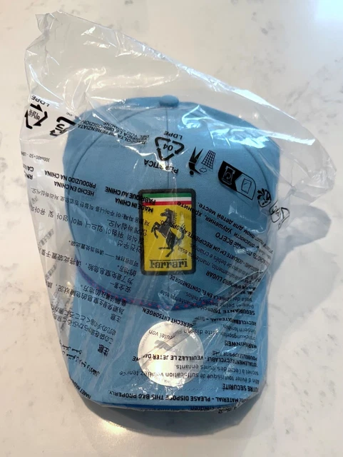 ULTRA RARE SCUDERIA Ferrari F1 Special Edition Miami GP Chapeau - Bleu ...