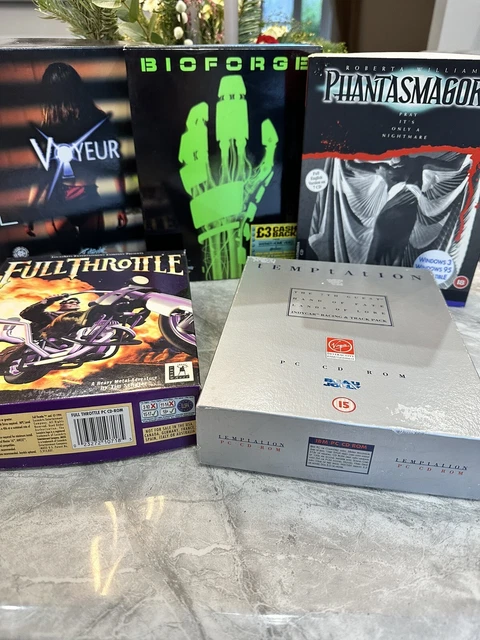 COLLECTION OF 1990S Pc Cd-rom Big Box Games Very Rare £225.00 - PicClick UK
