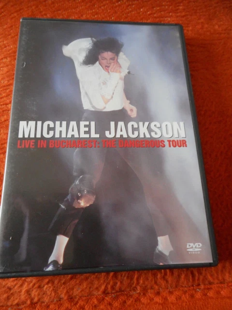 MICHAEL JACKSON DVD " Live in Bucharest " The Dangerous Tour £5.55 - PicClick UK
