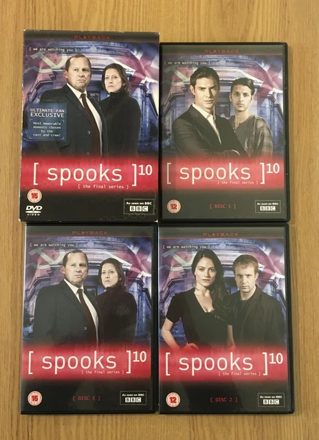 SPOOKS THE COMPLETE Series / Season 10 ~ (3 Disc) UK DVD Box Set EUR 9 ...