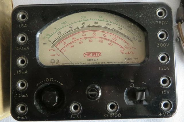 ANCIEN +MULTIMÈTRE METRIX modèle 450/R39 EUR 38,00 - PicClick FR