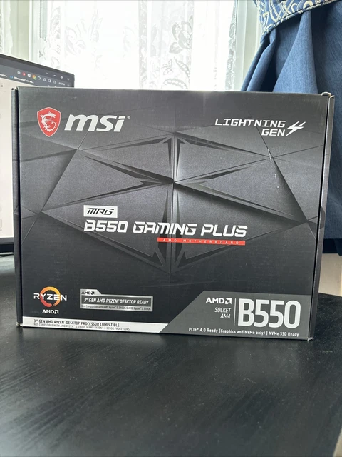 MSI MPG B550 GAMING PLUS, AM4, AMD (7C56-003R) Motherboard £79.74 ...