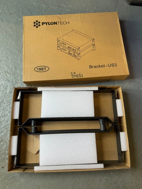 PYLONTECH MOUNTING BRACKETS US3000 BRACKET-US3.battery storage solar pv ...