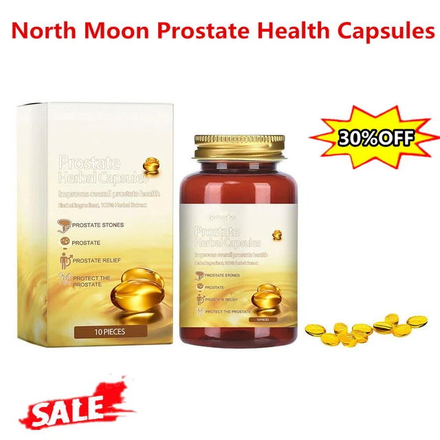 PROSTATE HEALTH CAPSULES,PROSTATE Herbal Capsulesfor Men Health 10pcs ...