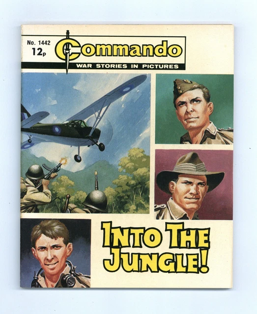 COMMANDO WAR STORIES in Pictures #1442 NM 9.4 1980 £8.75 - PicClick UK