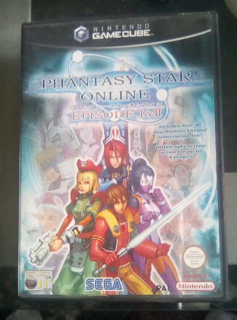 PHANTASY STAR ONLINE Episode 1 And 2 Nintendo Gamecube £65.00 - PicClick UK