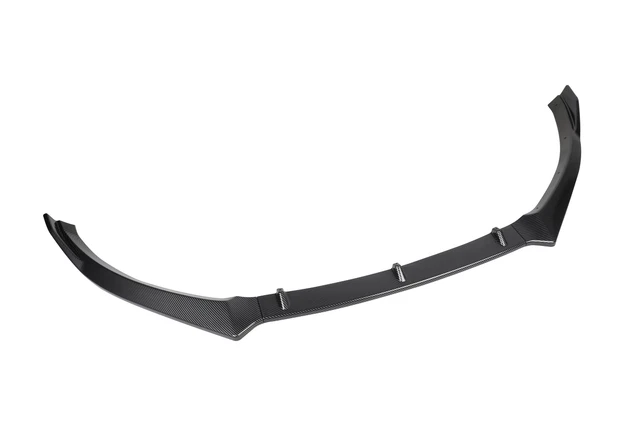 FRONT BUMPER SPOILER Lip Valance Splitter Base Carbon Look For VW Golf ...
