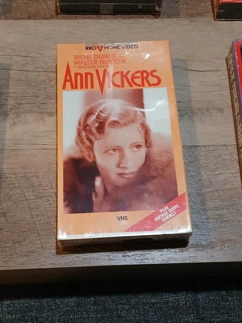 ANN VICKERS VHS Brand New Irene Dunne Walter Huston RARE SEALED VHS ...
