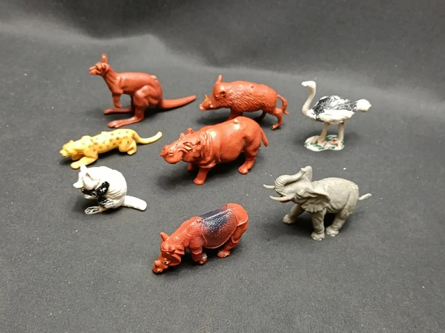 VINTAGE MIXED BRITAINS Wild Animals Zoo Farm bundle Kangaroo Rhino ...