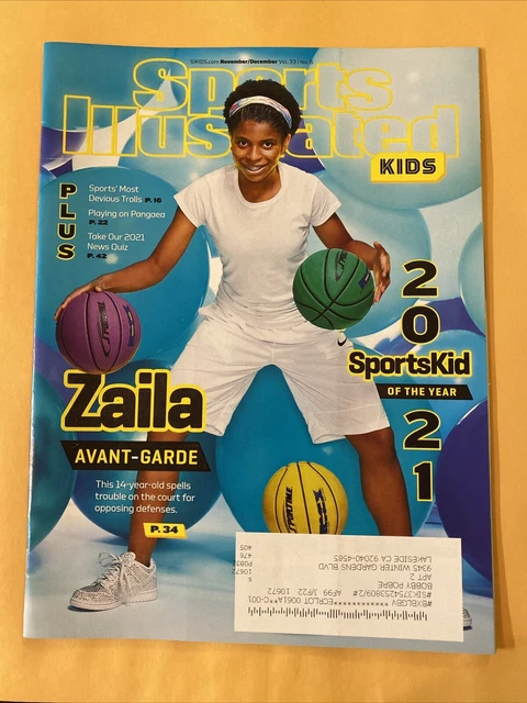 NOVEMBER DECEMBER 2021 Sports Illustrated For Kids Magazine Caitlin ...