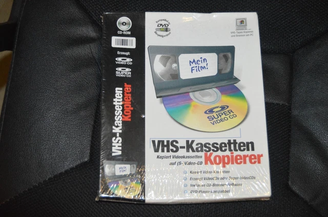 VHS-KASSETTEN KOPIERER , Erzeugt Super -Video CD´s EUR 5,99 - PicClick DE