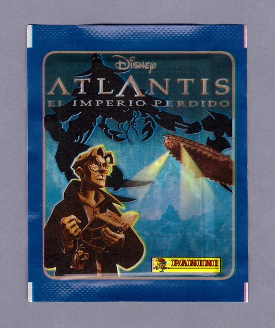 ATLANTIS EL IMPERIO PERDIDO Bustina Figurine Panini Disney Sticker ...