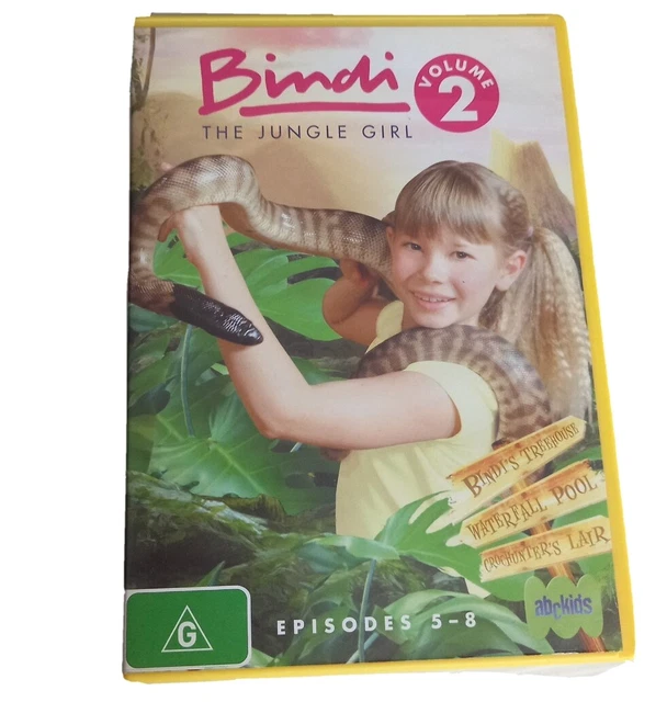 BINDI THE JUNGLE Girl Vol 2 DVD & Kids Fitness Road Trip R4 Steve Irwin ...