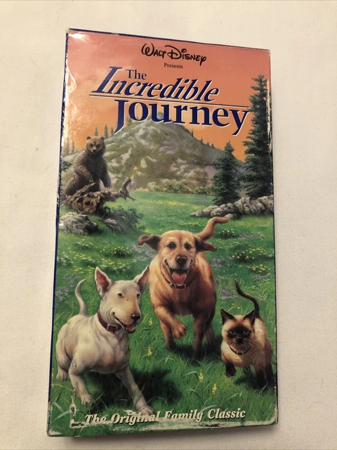 THE INCREDIBLE JOURNEY VHS Tape, COMPLETE/TESTED SEE PHOTOS (VHS32) £34 ...