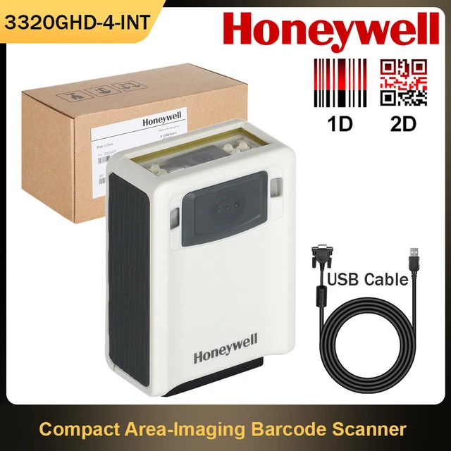HONEYWELL VUQUEST 3320G Handheld 2D 1D Area-Imaging Barcode Scanner w ...