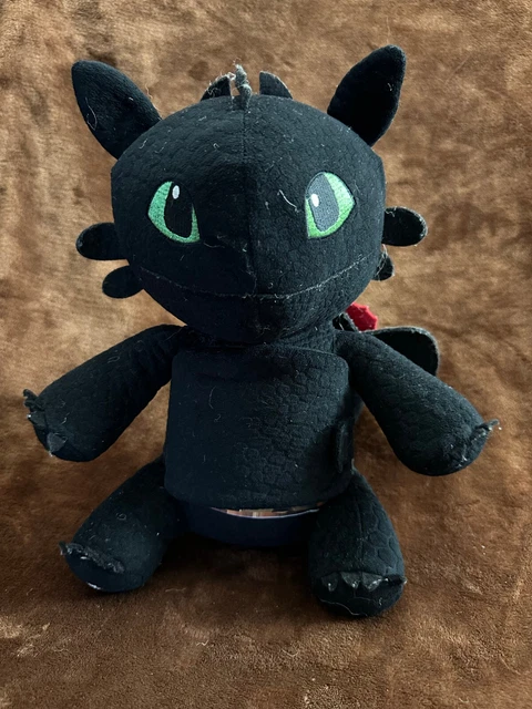 HOW TO TRAIN your dragon Toothless with tummy book soft toy plush Book ...