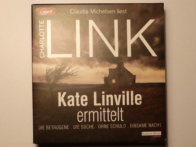 CHARLOTTE LINK: Kate Linville ermittelt, 4 Hörbücher auf 8 mp3-CDs EUR ...