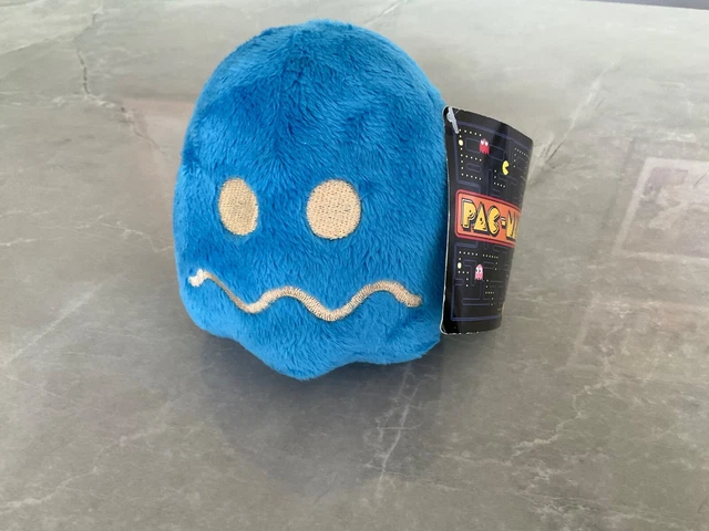 PAC MAN BANDAI Namco Soft Plush Toy Blue Ghost Inky £4.88 - PicClick UK