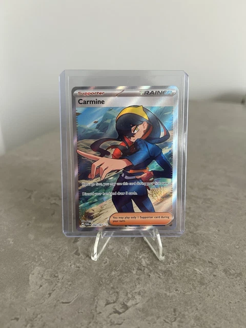 POKEMON TCG CARMINE 204/167 Twilight Masquerade Full Art £1.75 ...