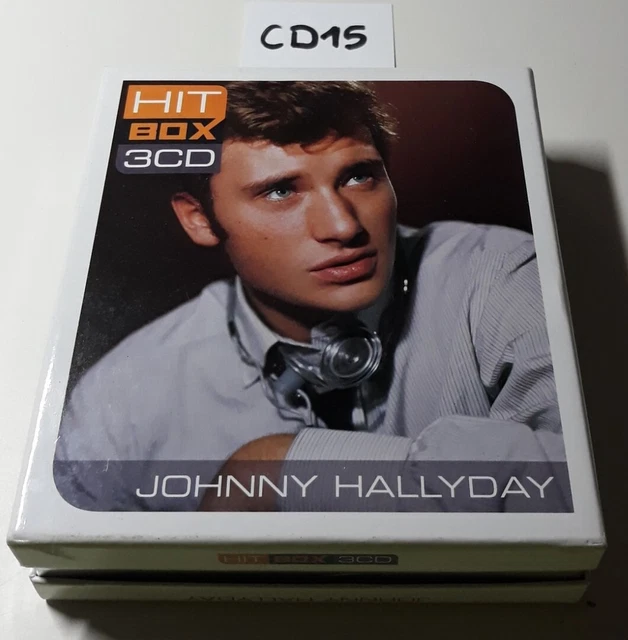 COFFRET 3 CD Hit Box - Johnny Hallyday - Bon État EUR 8,40 - PicClick FR