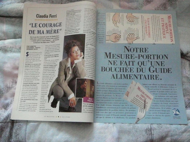 MAG DES STARS Nov 19 1994 Nathalie Mallette Tom Cruise John Travolta ...