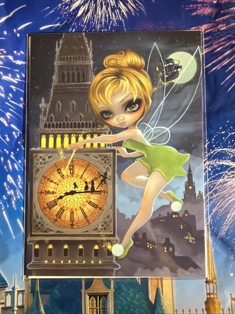 2026 DISNEY JASMINE Becket-Griffith Tinker Bell Peter Pan Postcard $41. ...