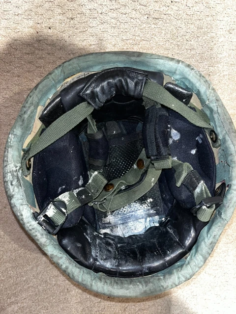 BRITISH ARMY ISSUE Ballistic MK7 Combat Helmet & MTP Cover - Size M £80 ...