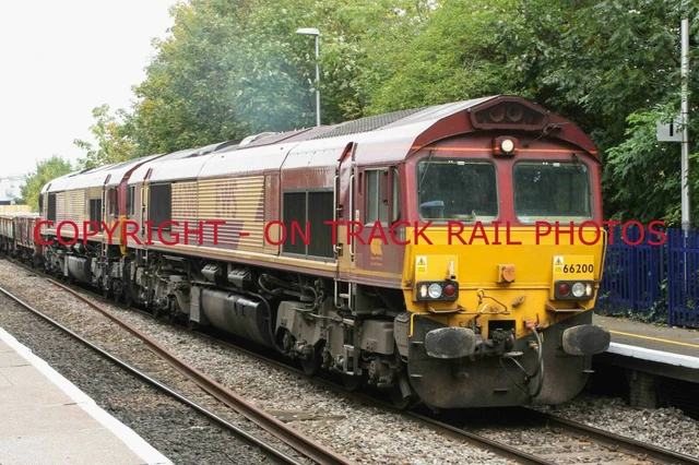 UK RAILWAY PHOTOGRAPH Of Class 66 66200. Rm66-412 £1.70 - PicClick UK