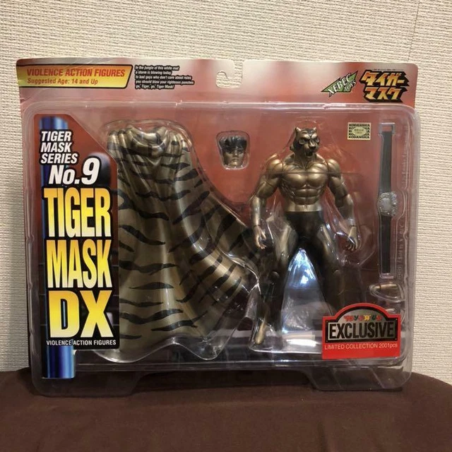 TIGER MASK DX Limited Action Figure Kaiyodo Toys "R" Us Limited Gold ...