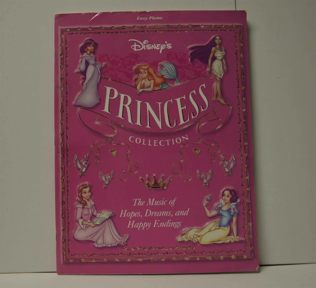 DISNEY'S PRINCESS COLLECTION Volume 1: Easy Piano MUSIC BOOK SHEET ...