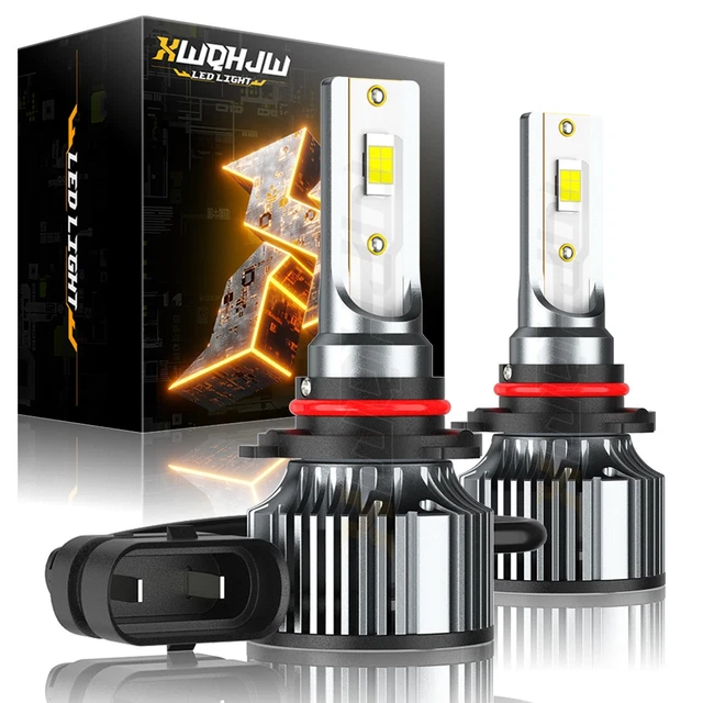 9006 LED HEADLIGHT Bulb Conversion Kit Low Beam White Super Bright ...