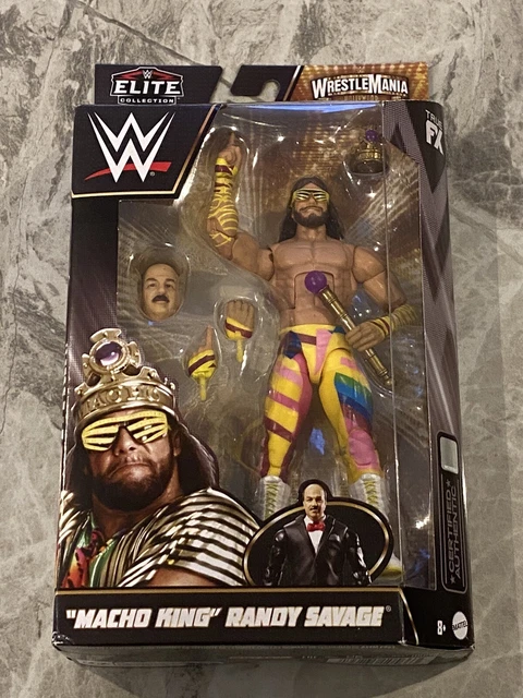 WWE ELITE COLLECTION Macho King Randy Savage Wrestling Figure Classic Legend WWF £13.99 ...