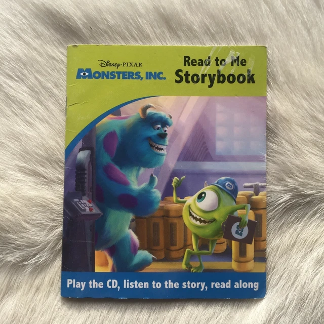 MONSTER INC BOOK MONSTER INC Read To Me Storybook Monster Inc CD Read ...